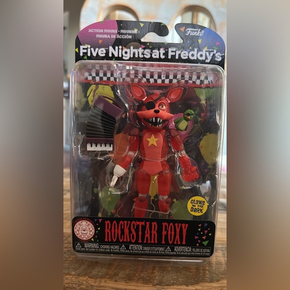 Funko | Toys | Funko Five Nights At Freddys Rockstar Foxy Action Figure ...
